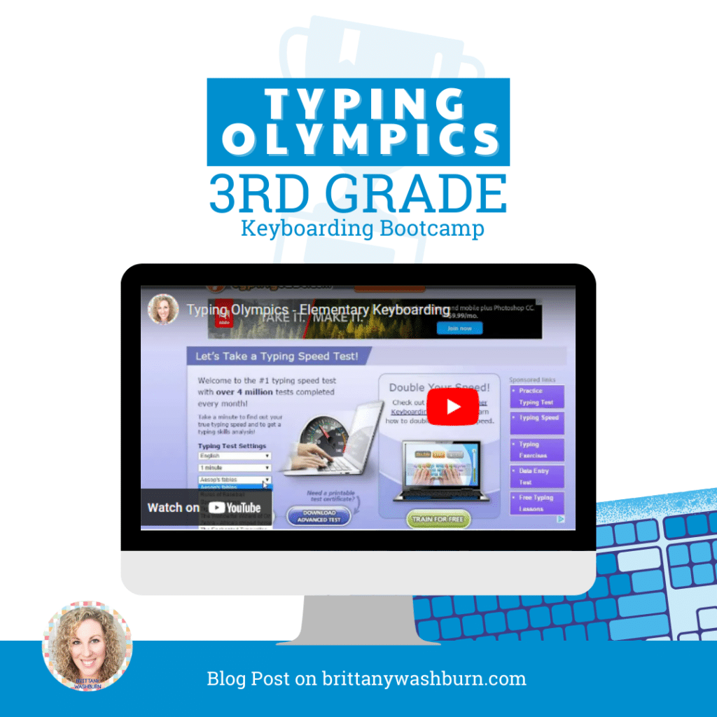Typing Olympics - 3rd Grade Keyboarding Bootcamp