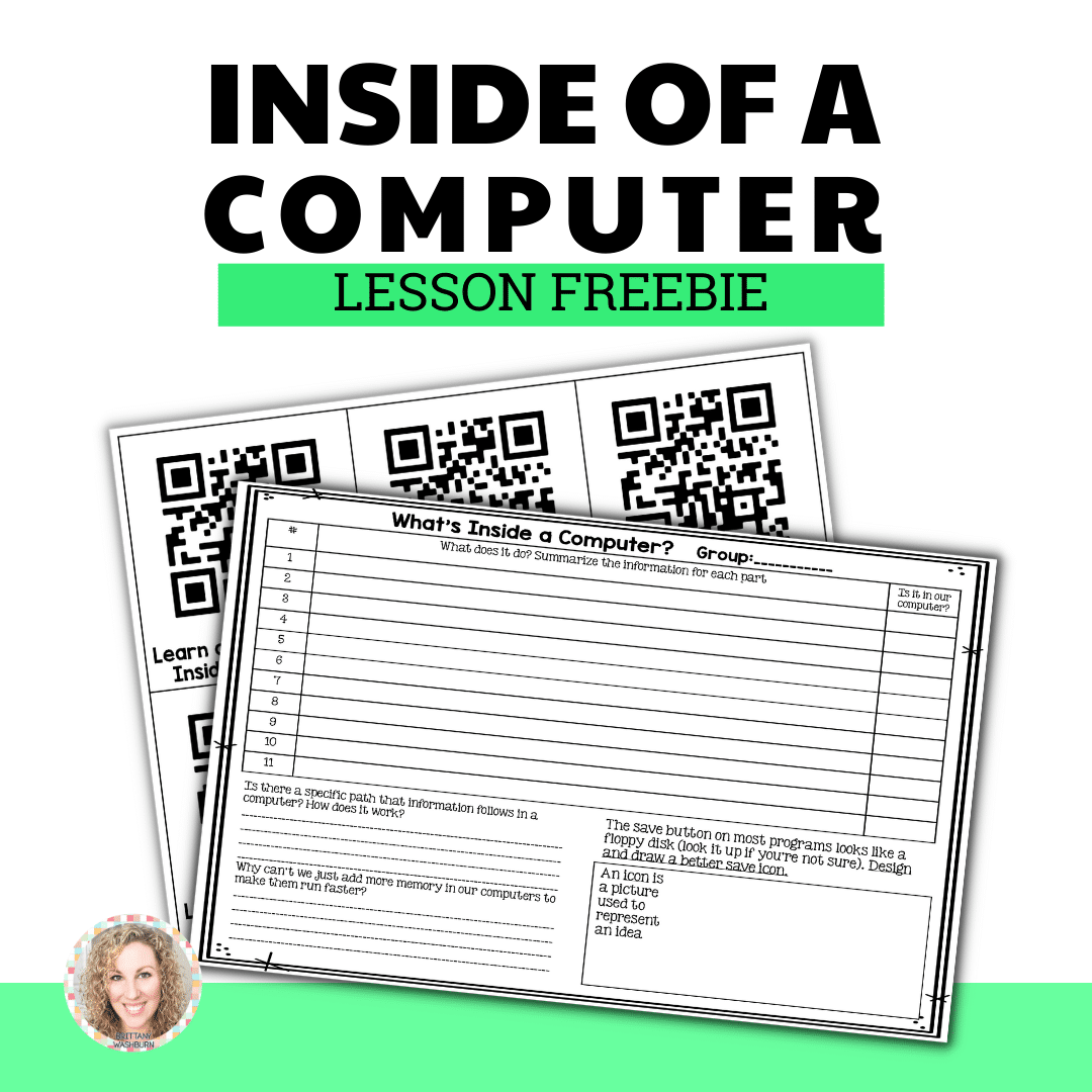 Inside of a Computer Lesson and Activity