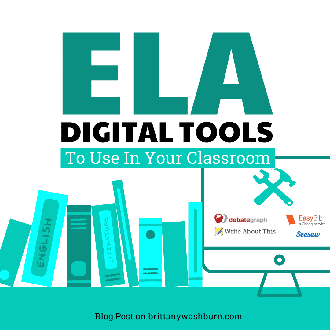 ELA Digital Tools to Use in the Classroom with Ideas for November