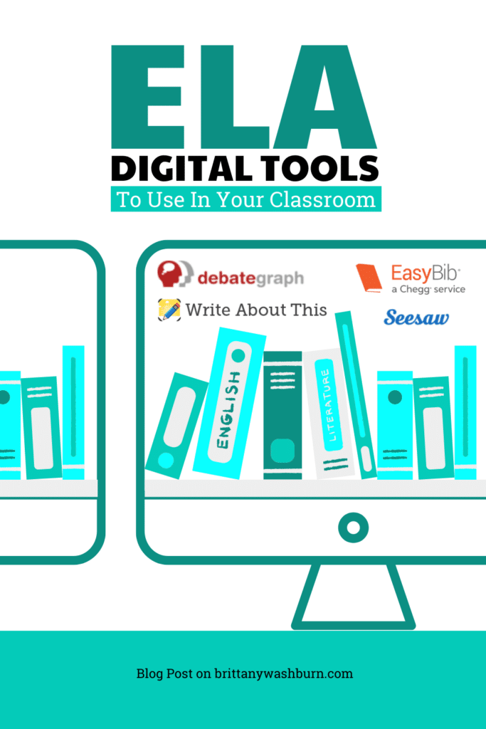 ELA Digital Tools to Use in the Classroom with Ideas for November
