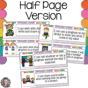 Technology I Can Statements K-5 BUNDLE