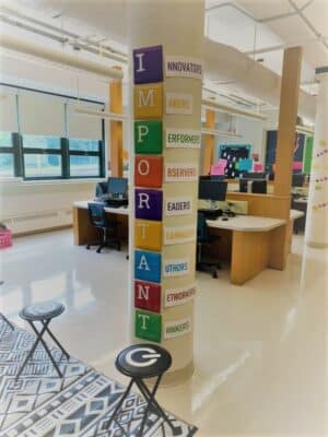 Technology Themed Decor Bulletin Board Letters