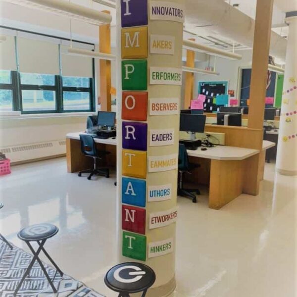 Technology Themed Decor Bulletin Board Letters