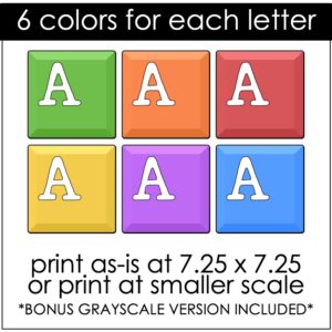 Technology Themed Decor Bulletin Board Letters