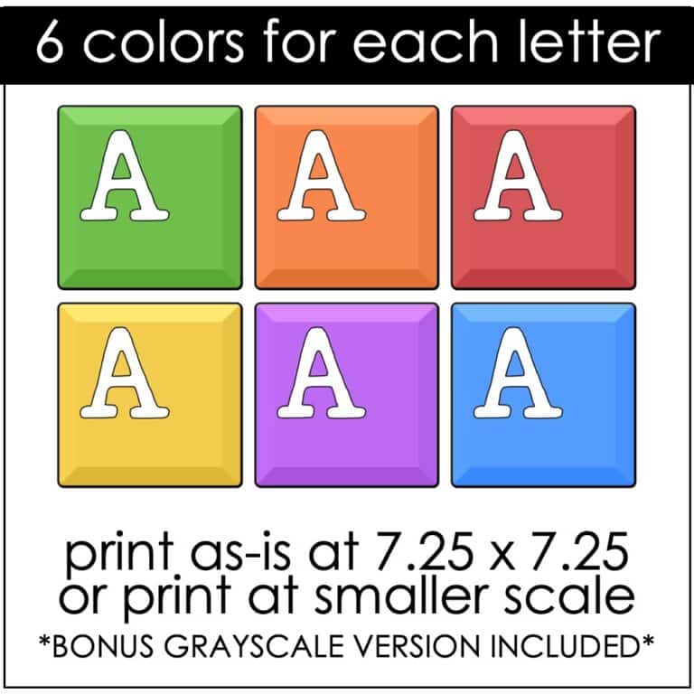 Technology Themed Decor Bulletin Board Letters