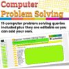 Computer Problem Solving Unit in Google Slides