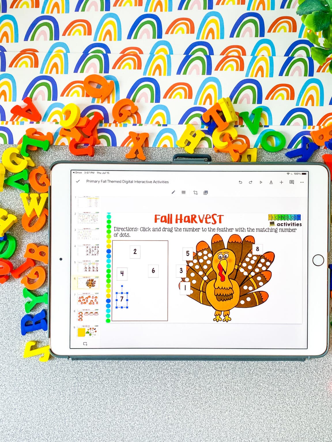 Fall Math and ELA Digital Interactive Activities