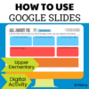 How to Use Google Slides - All About Me EBook