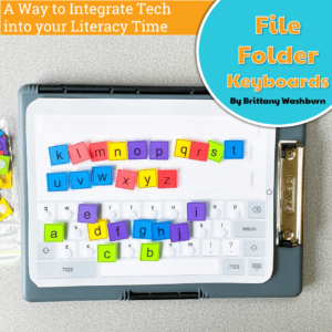 File Folder Keyboard Activities