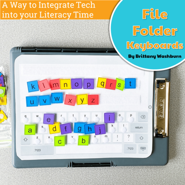 File Folder Keyboard Activities
