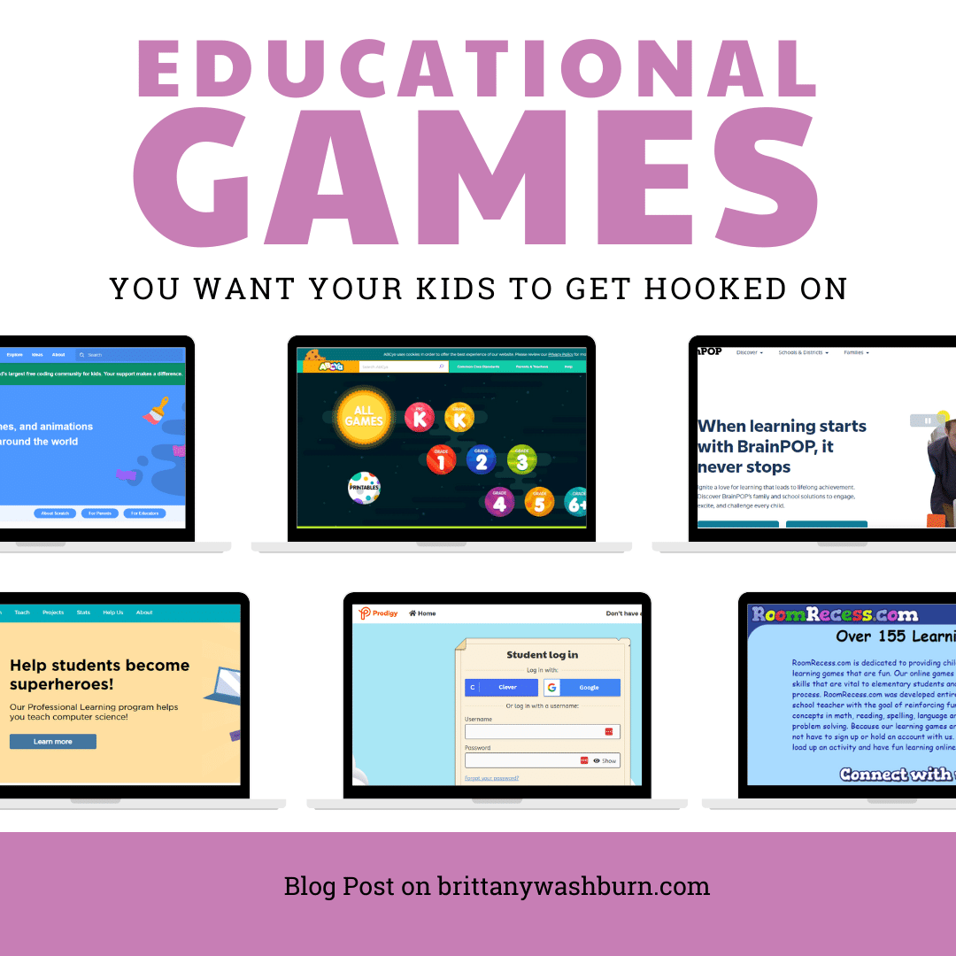 Educational Games You Want Your Kids to Get Hooked On
