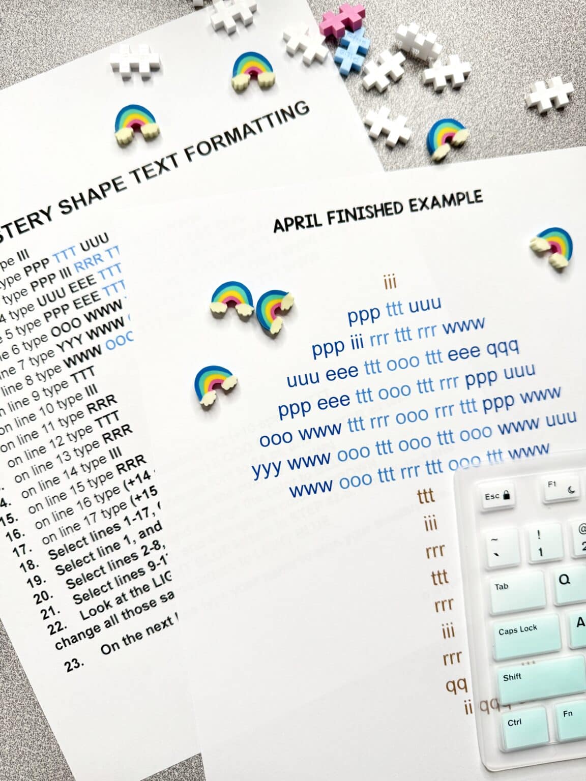 Text Formatting Activities for Typing & Word Processing Practice