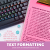Text Formatting Activities for the Computer Lab or Classroom