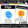 Technology Themed Decor Microsoft Icons Posters