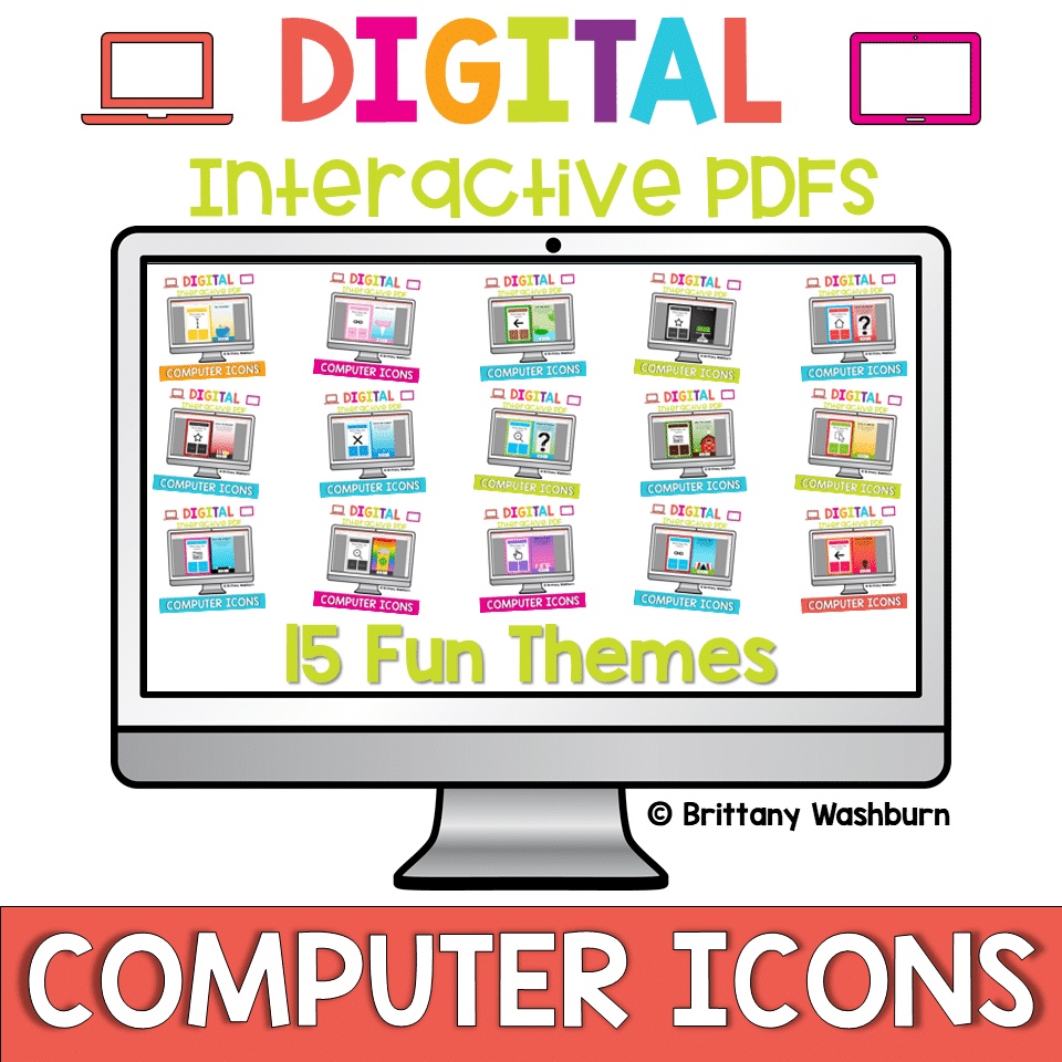 Computer Icons Interactive PDF Bundle