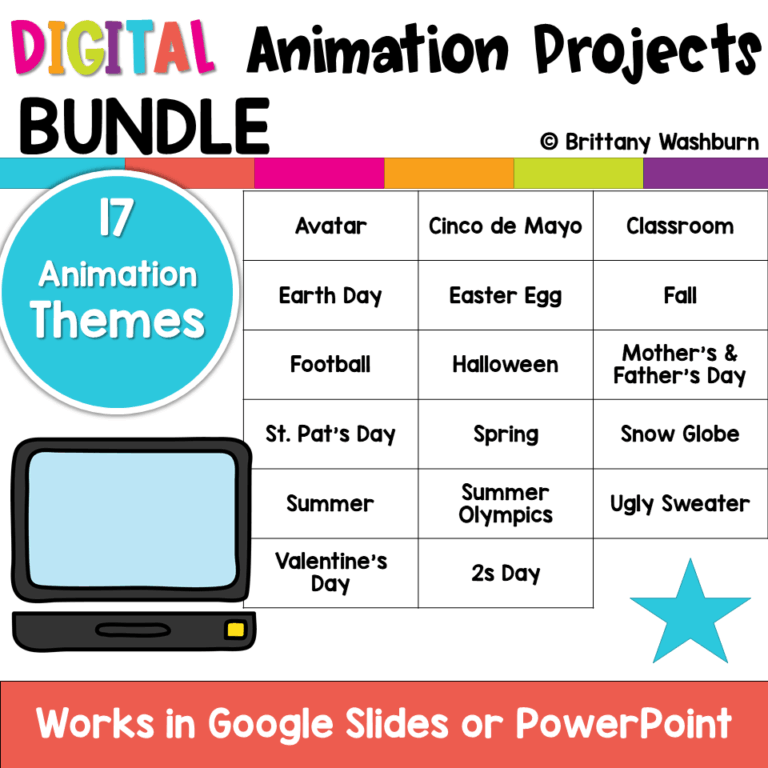 Digital Animations Bundle | Digital Stop Motion Animation
