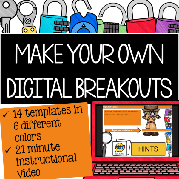 Digital Breakout Tutorial and Templates to Make Your Own