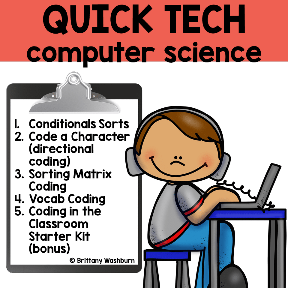 Computer Science Practice Activities Quick Tech Kindergarten