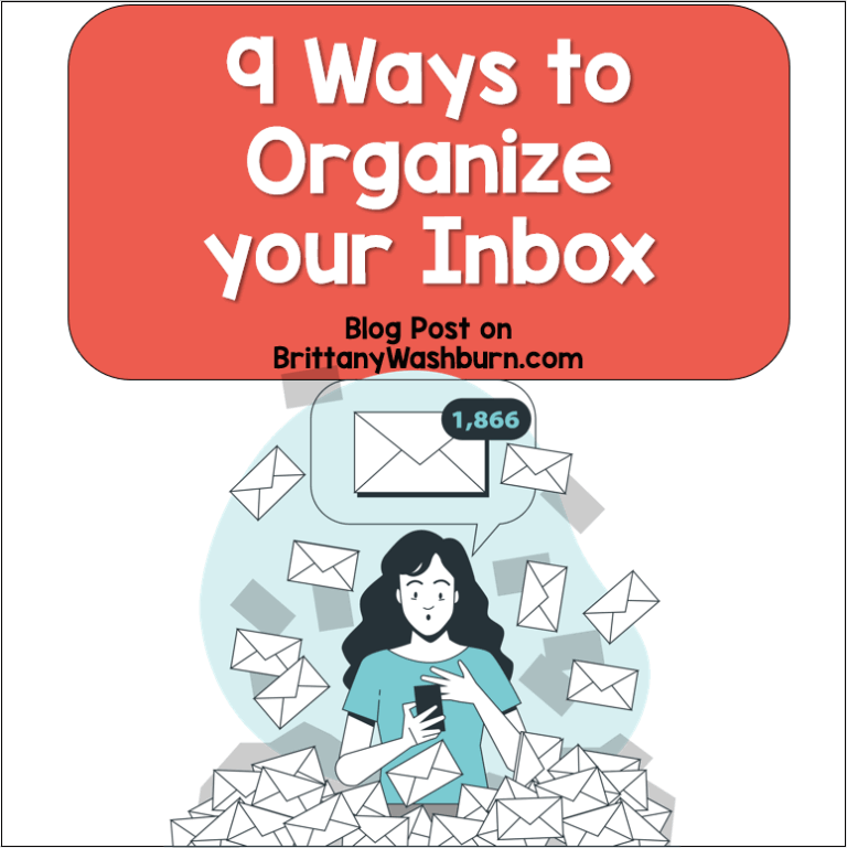 9 Ways to Organize your Inbox