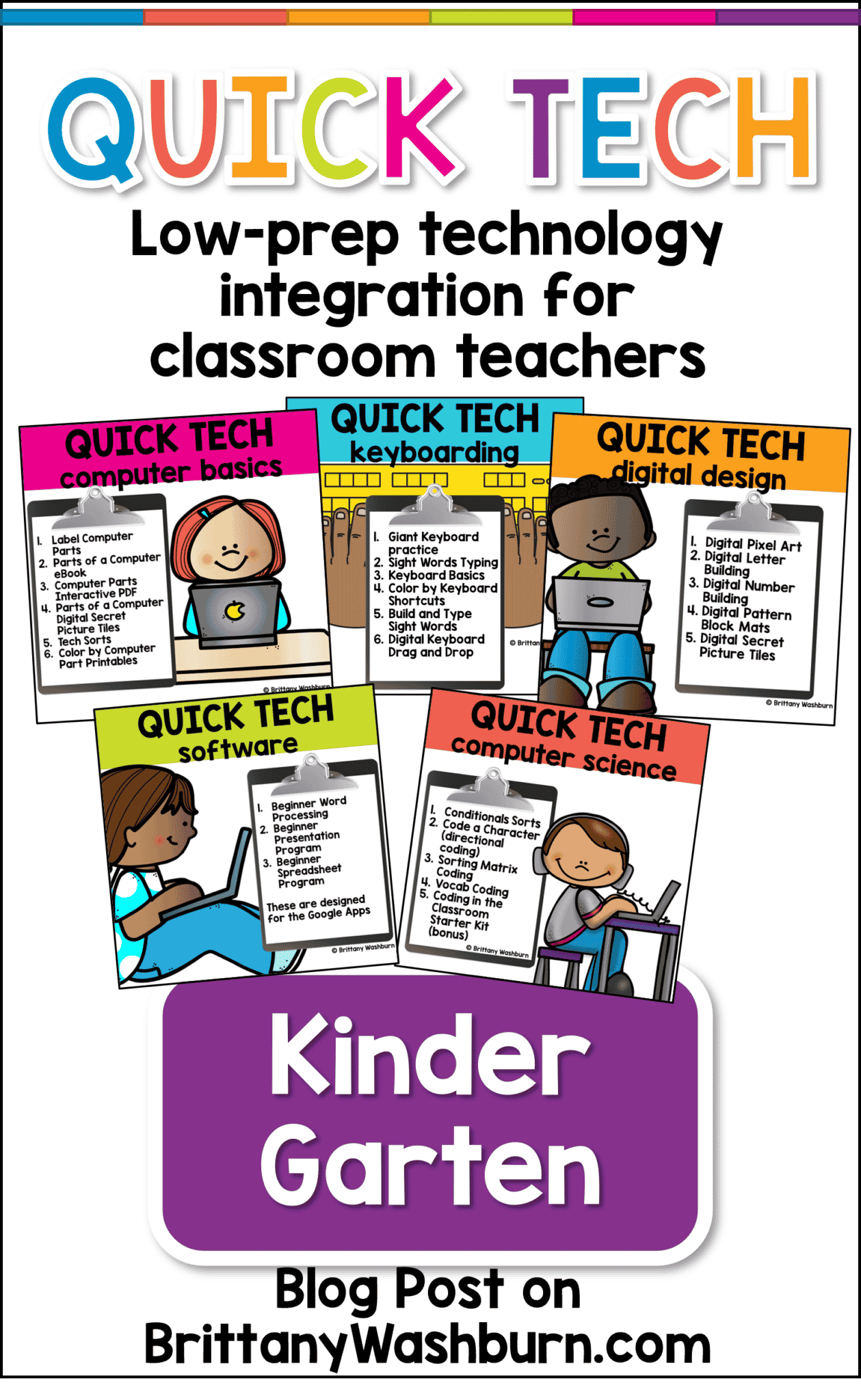 Using Quick Tech in Your Kindergarten Classroom