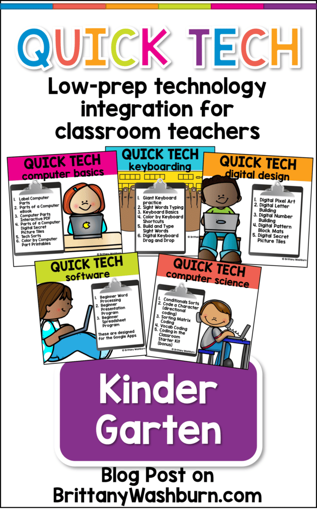 Using Quick Tech in Your Kindergarten Classroom