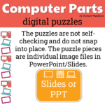 Computer Parts Digital Puzzles