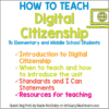 How to Teach Digital Citizenship