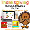 Thanksgiving Themed Activities for the Elementary Computer Lab