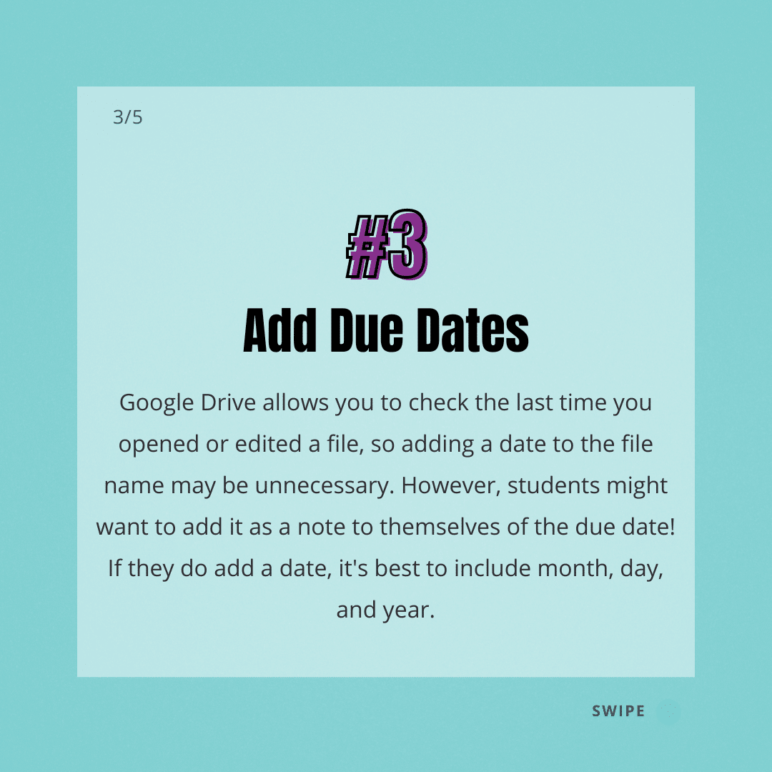 20 Tips for Teaching Students to Organize their Google Drive