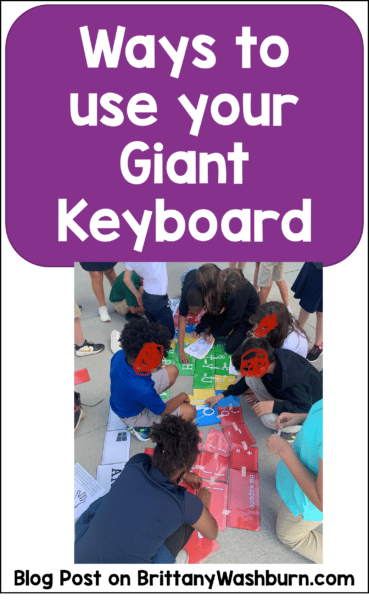 Ways to Use Your Giant Keyboard