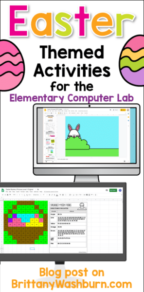 Easter Themed Activities for the Elementary Computer Lab