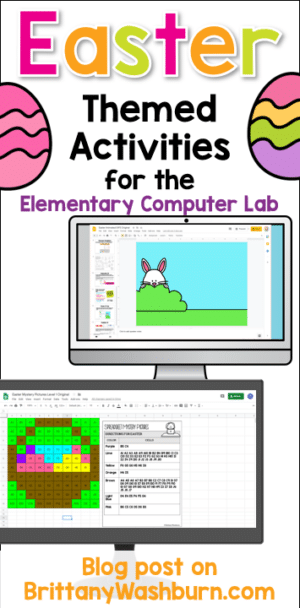 Easter Themed Activities for the Elementary Computer Lab