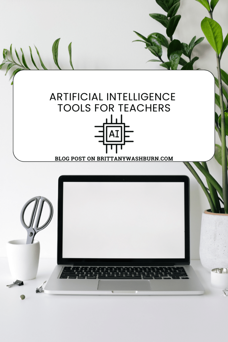 Artificial Intelligence Tools for Teachers