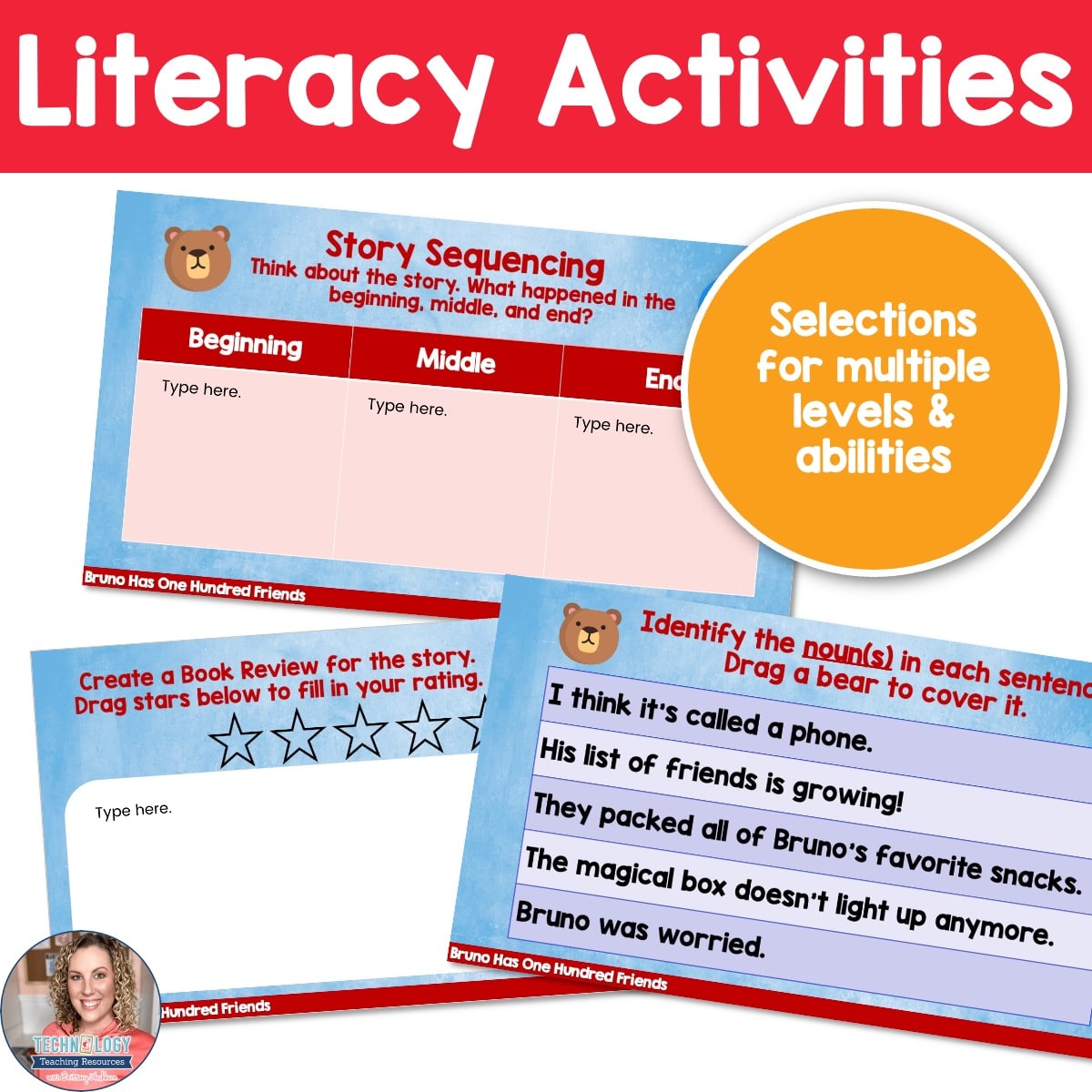 Bruno Has One Hundred Friends Digital Book Companion - Grades 3-5