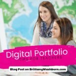 Digital Portfolio Tips for Elementary Students