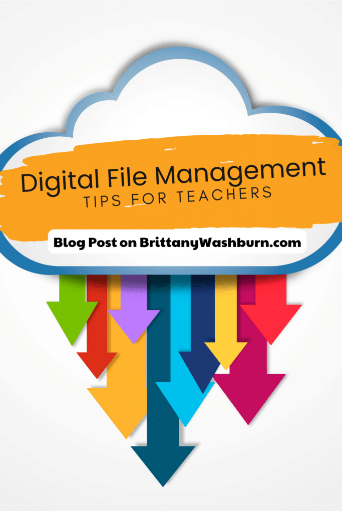 Digital File Management Tips for Teachers