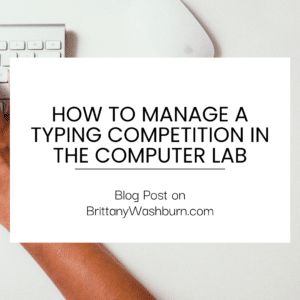 How to Manage a Typing Competition in the Computer Lab