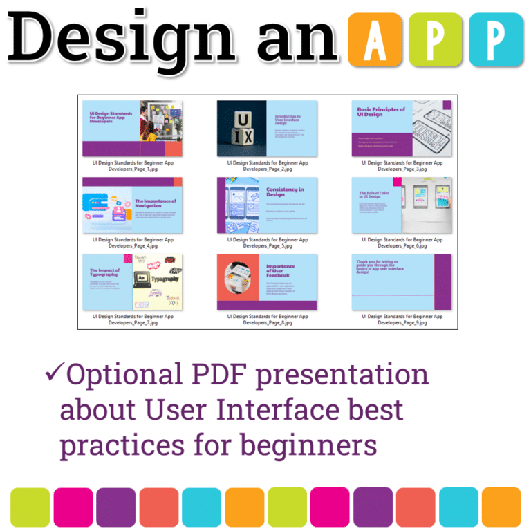 Design an App Lesson and Activity