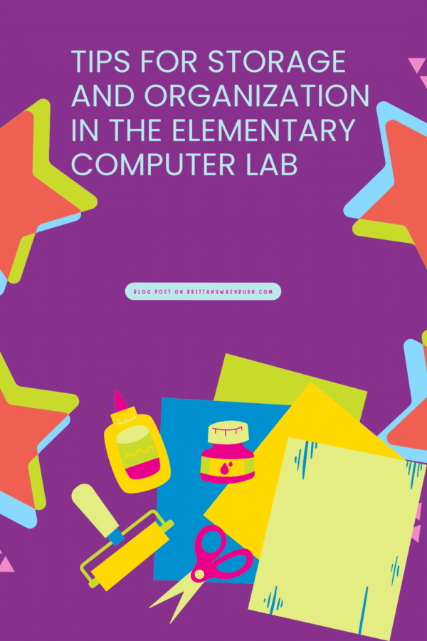 Tips for Storage and Organization in the Elementary Computer Lab
