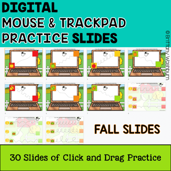 Mouse and Trackpad Practice Activities for Primary Students