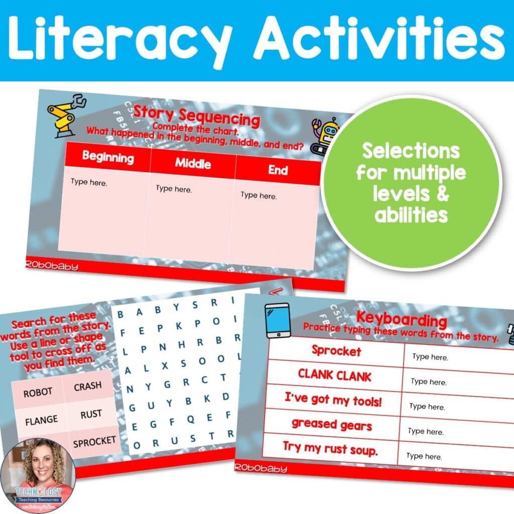 Robobaby Digital Book Companion - Grades K-2