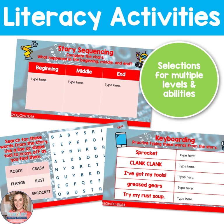 Robobaby Digital Book Companion - Grades K-2