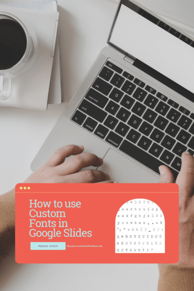 How to use Custom Fonts in Google Slides
