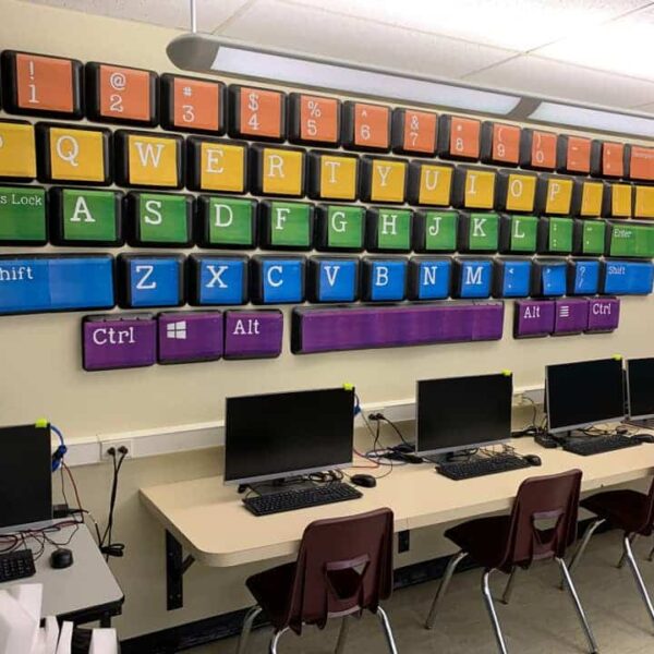 Technology Themed Decor Giant Keyboard for the Computer Lab