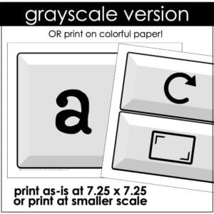 Technology Themed Decor Giant Chromebook Keyboard