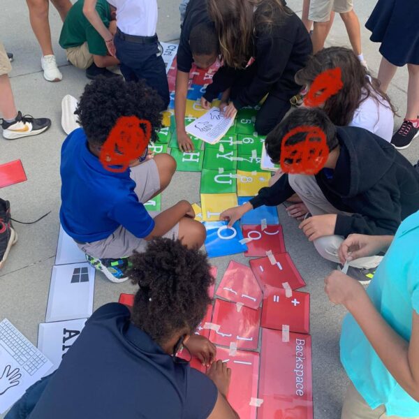 Technology Themed Decor Giant Keyboard for the Computer Lab