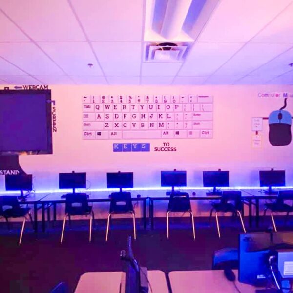 Technology Themed Decor Giant Keyboard for the Computer Lab