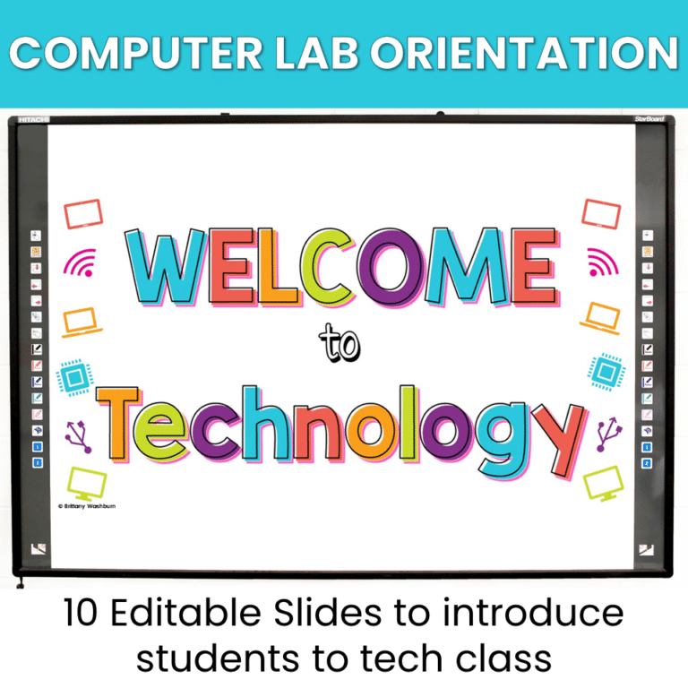 Back to School Computer Lab Orientation Presentation