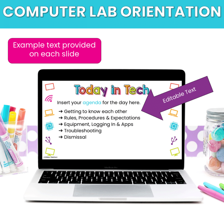 Back to School Computer Lab Orientation Presentation