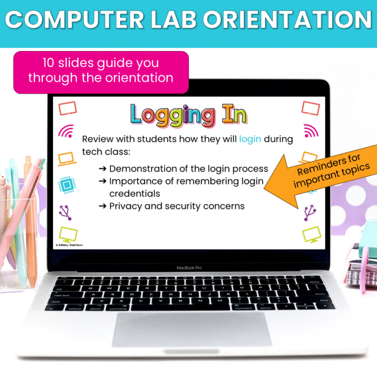 Back to School Computer Lab Orientation Presentation
